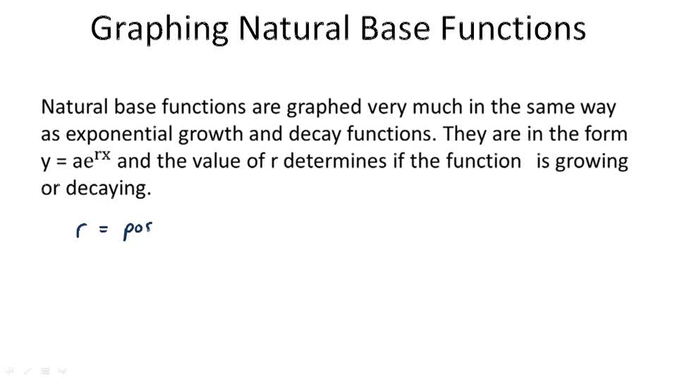 Graphing Natural Base Functions - Overview ( Video ) | Calculus | CK-12 ...