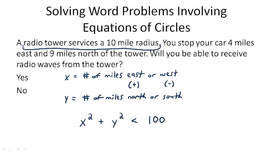 Area Of Circles Word Problems
