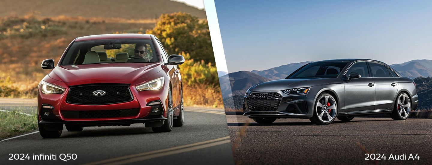2024 INFINITI Q50 vs Audi A4 | Lupient INFINITI Milwaukee