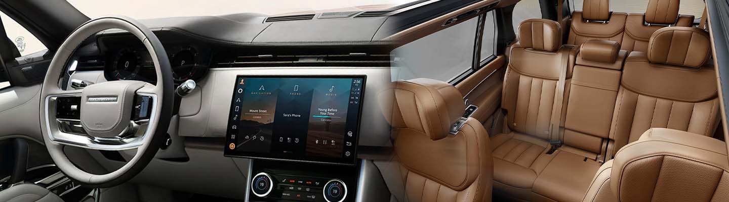 The New Range Rover: Luxury Interior and Technology | Land Rover Ocala