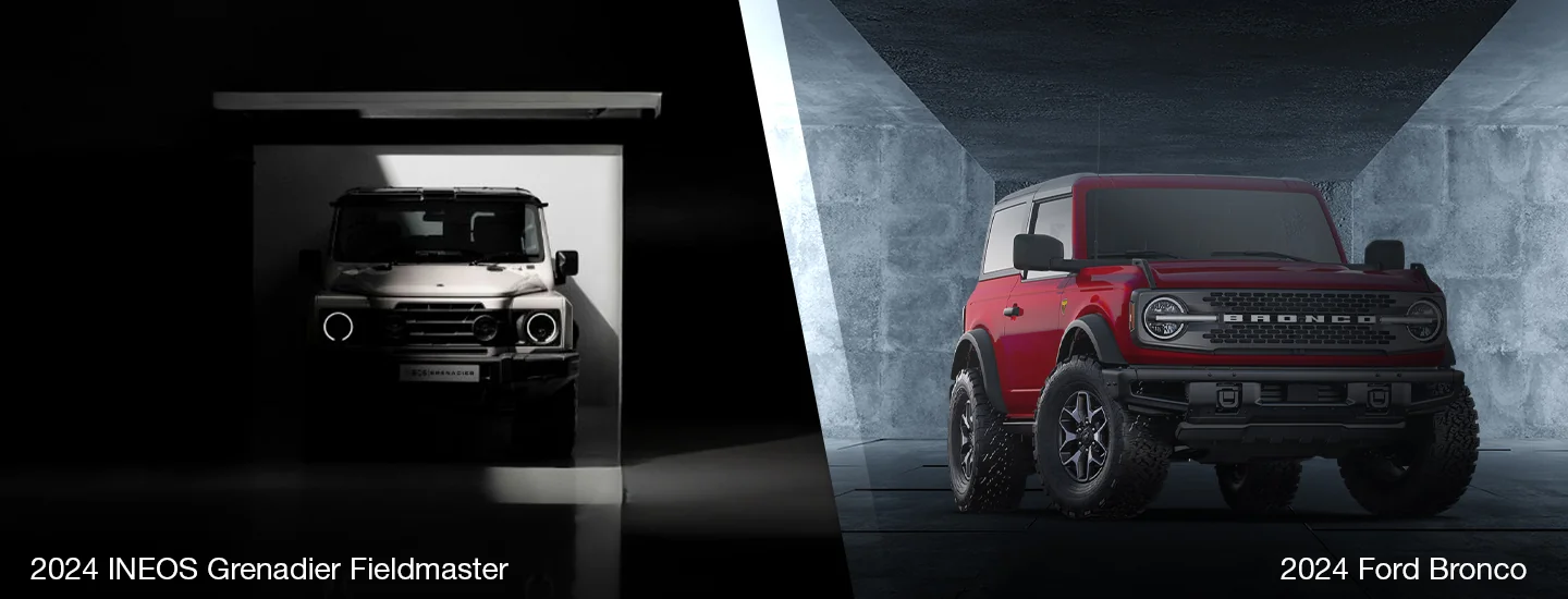 2024 INEOS Grenadier Fieldmaster vs Ford Bronco | Crown INEOS Grenadier