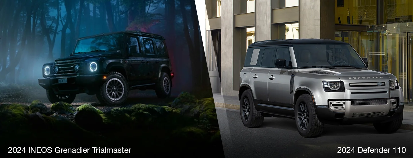 2024 INEOS Grenadier Trialmaster vs Defender | Crown INEOS Grenadier Dublin