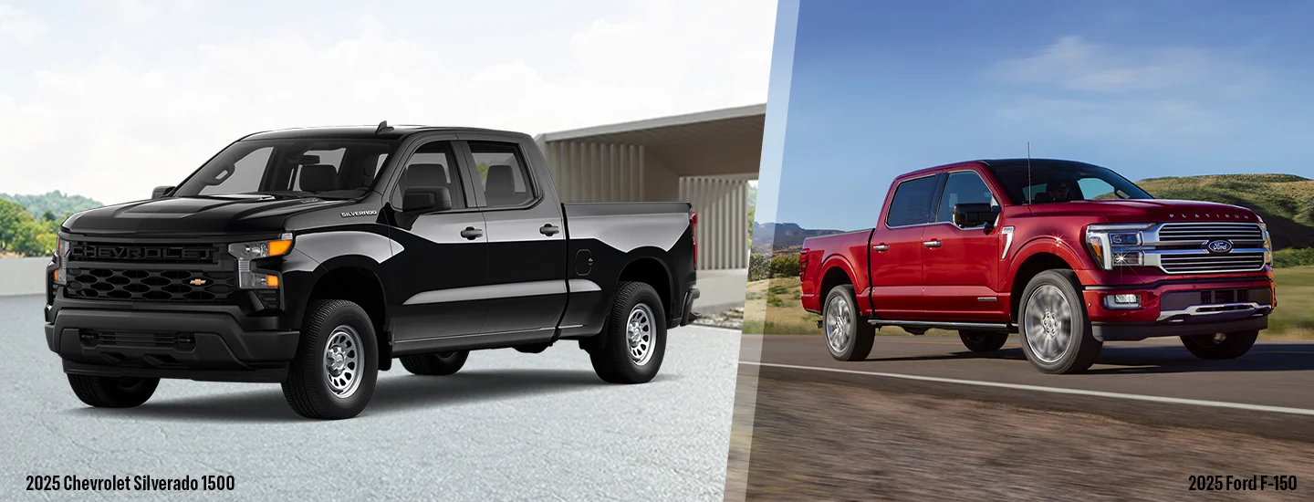 2025 Chevrolet Silverado 1500 vs Ford F-150 | Morgan Chevrolet