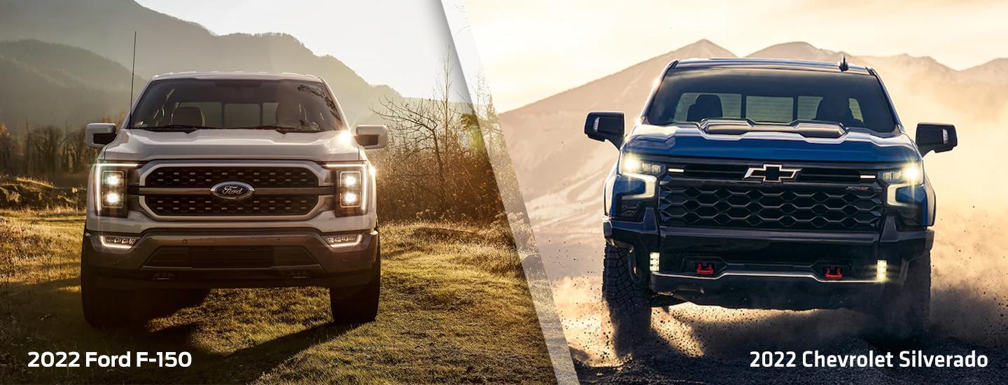 2022 Ford F-150 vs Chevrolet Silverado | Rountree Moore Ford
