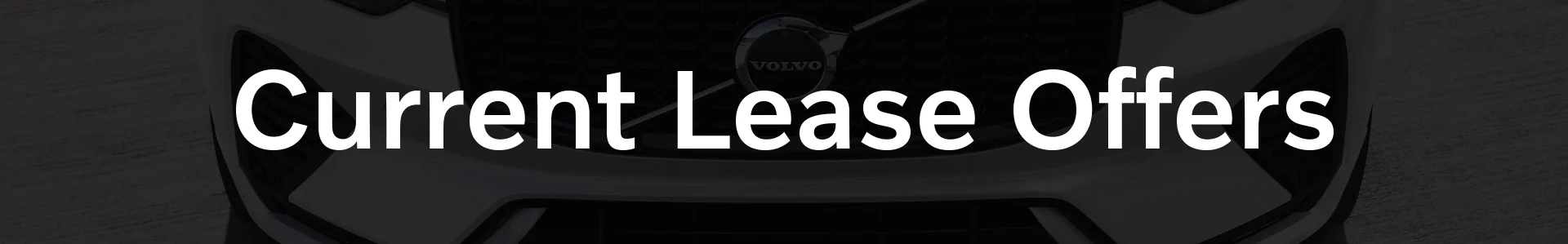 Current Lease Offers | Capital Volvo Cars