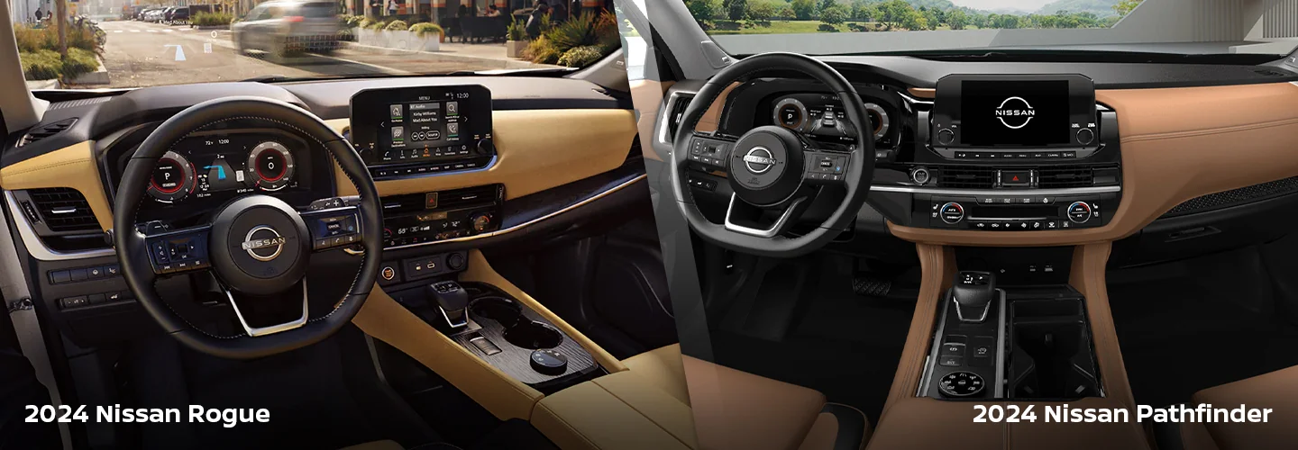 2024 Nissan Rogue vs Nissan Pathfinder | Lupient Nissan