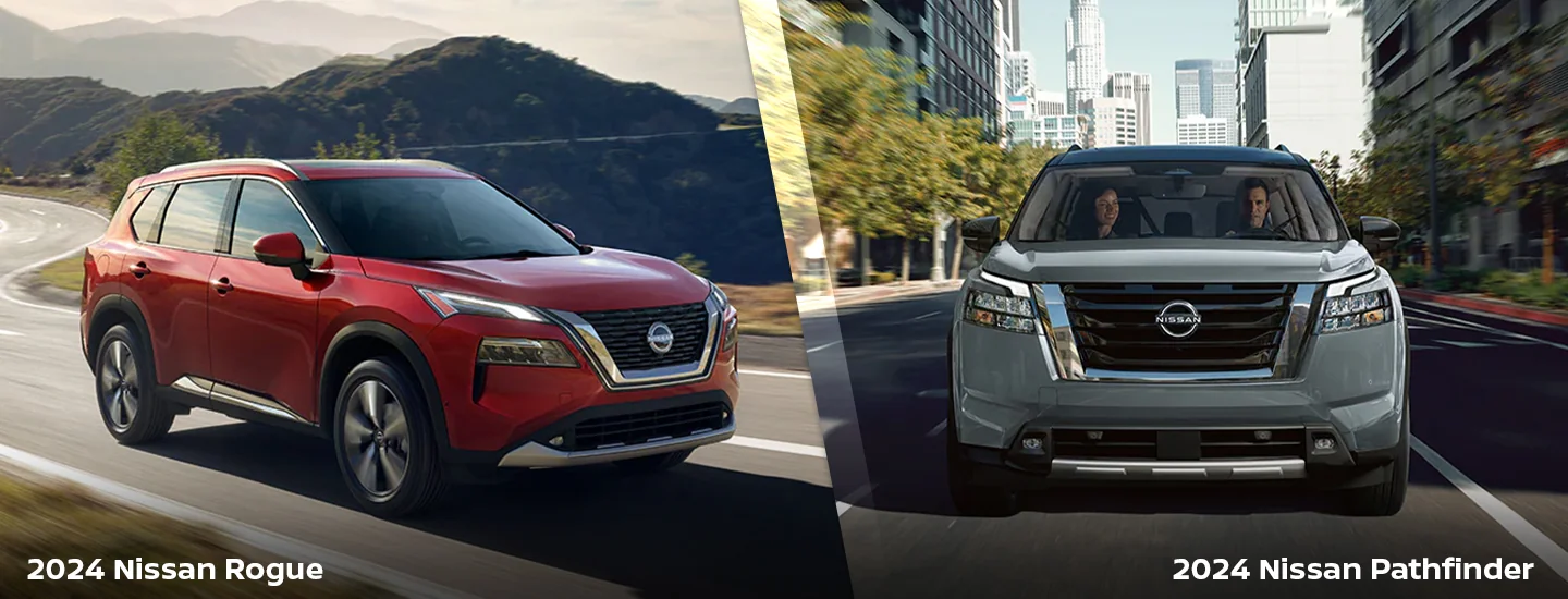 2024 Nissan Rogue vs Nissan Pathfinder | Lupient Nissan
