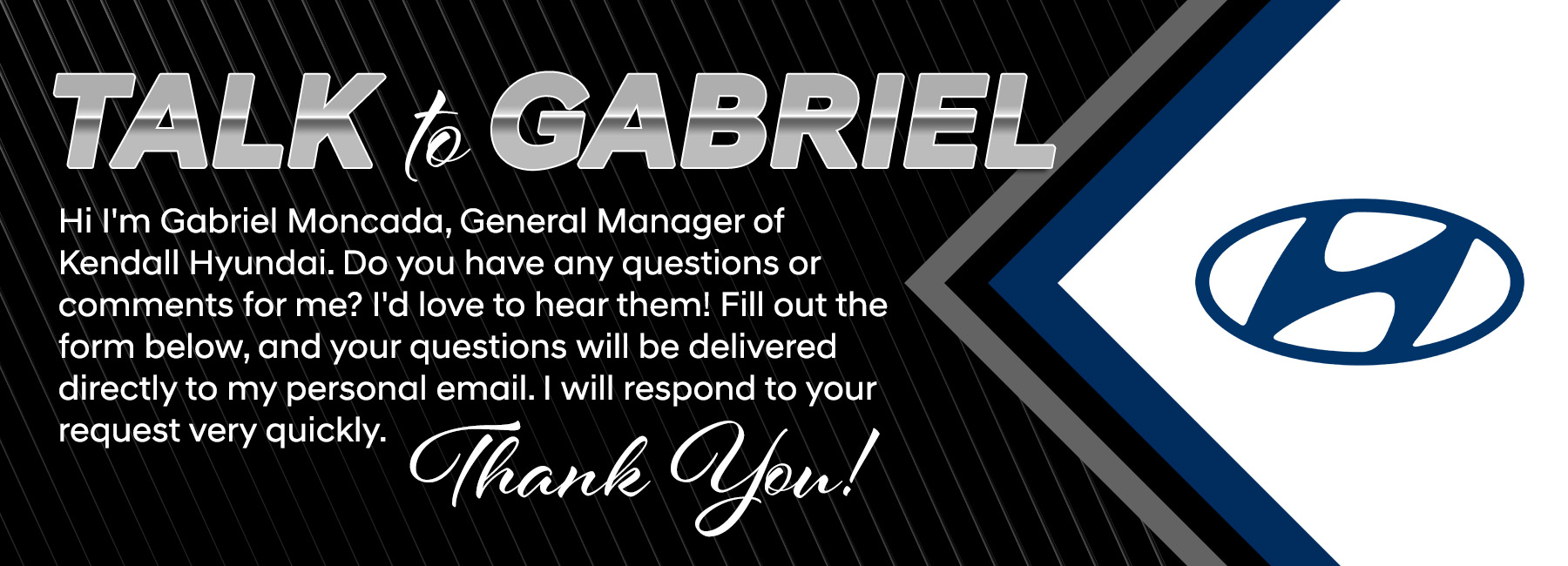 Meet the General Manager at Kendall Hyundai