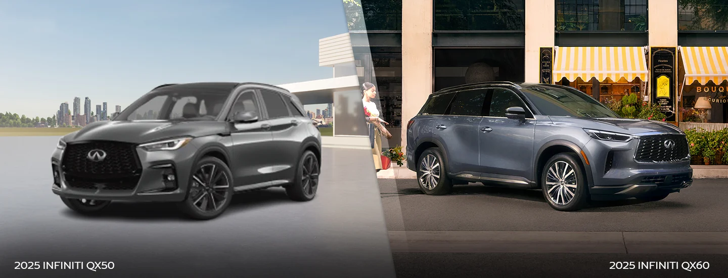 2025 INFINITI QX50 vs. QX60 | INFINITI of South Miami