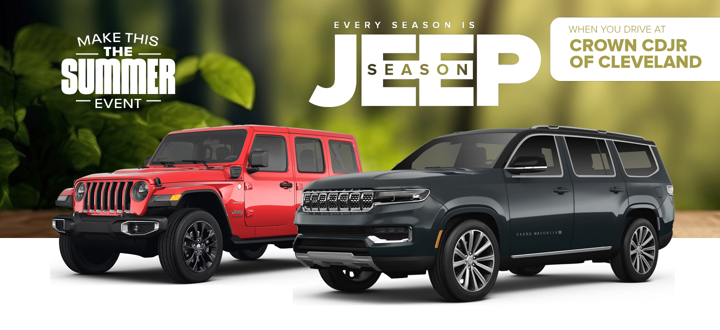 Monthly Specials | Crown Chrysler Dodge Jeep Ram