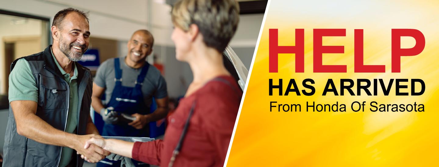 We Are Here To Help | Honda of Sarasota