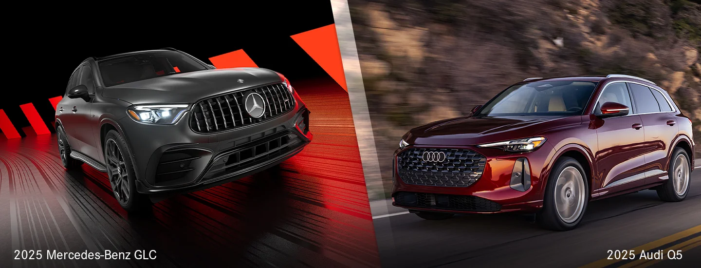 2025 Mercedes-Benz GLC vs. Audi Q5 | Mercedes-Benz of Gainesville