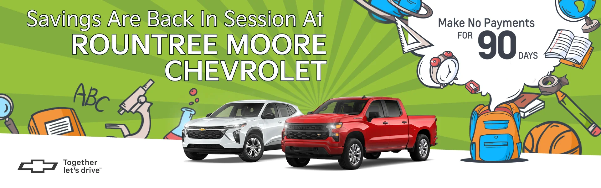 Monthly Chevrolet Offers | Chevy Near Me | Rountree Moore Chevrolet