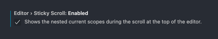 Using Sticky Scroll in VS Code - ckh|Consulting