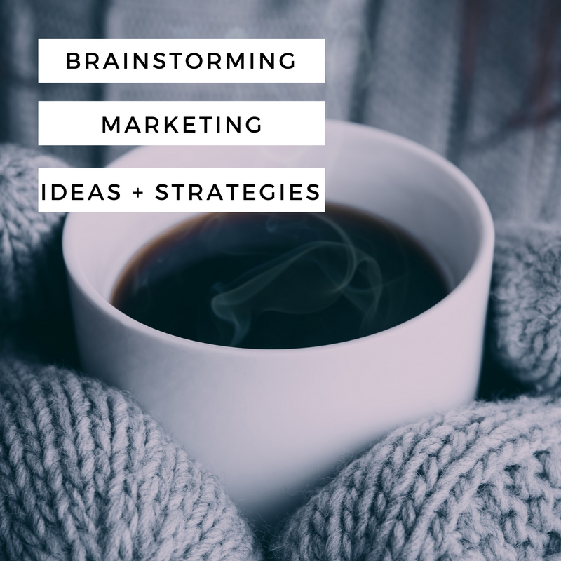Brainstorming Session - Marketing Ideas - Marcie Taylor - Clarity