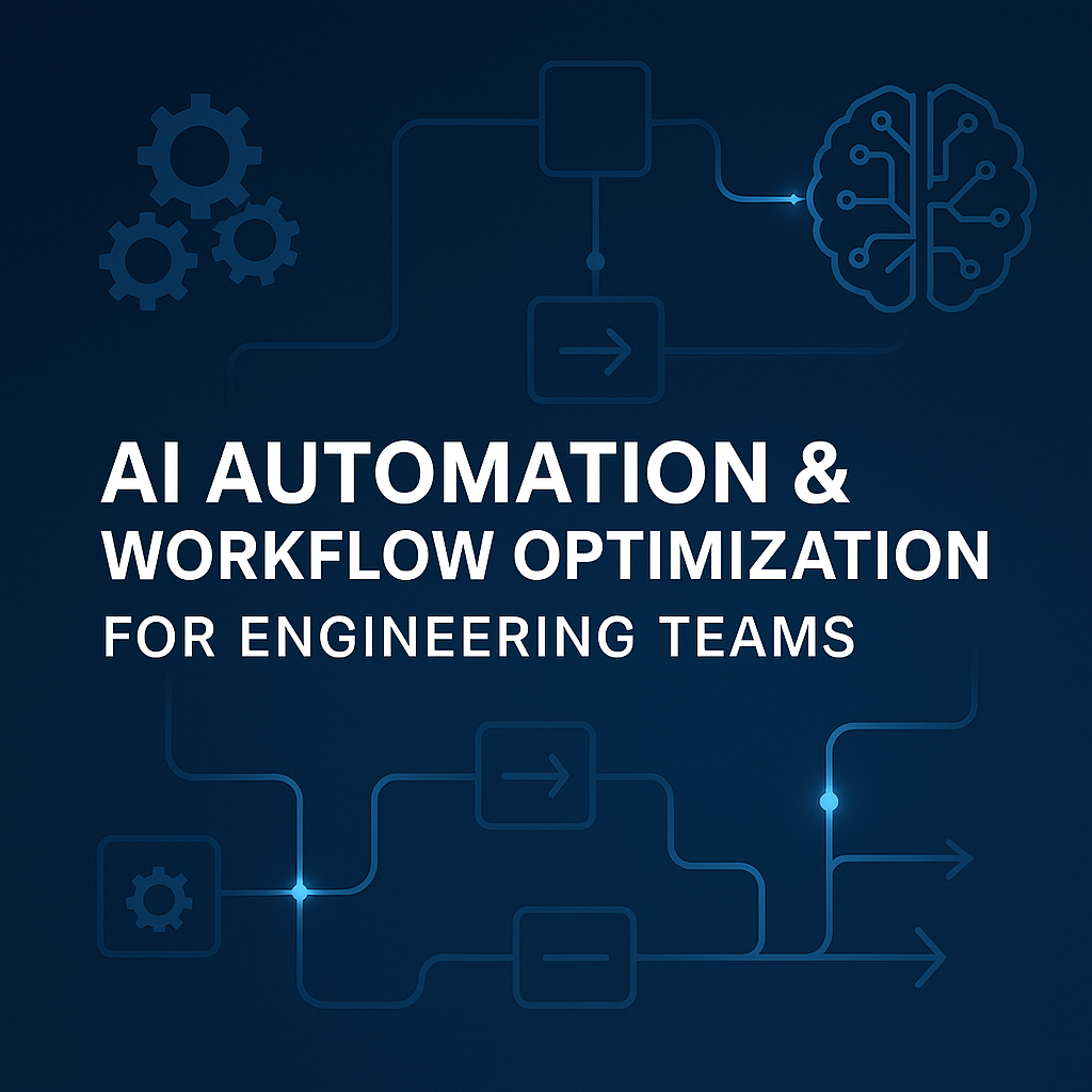 AI Automation & Workflow Optimization for Engineering Teams - Amin ...