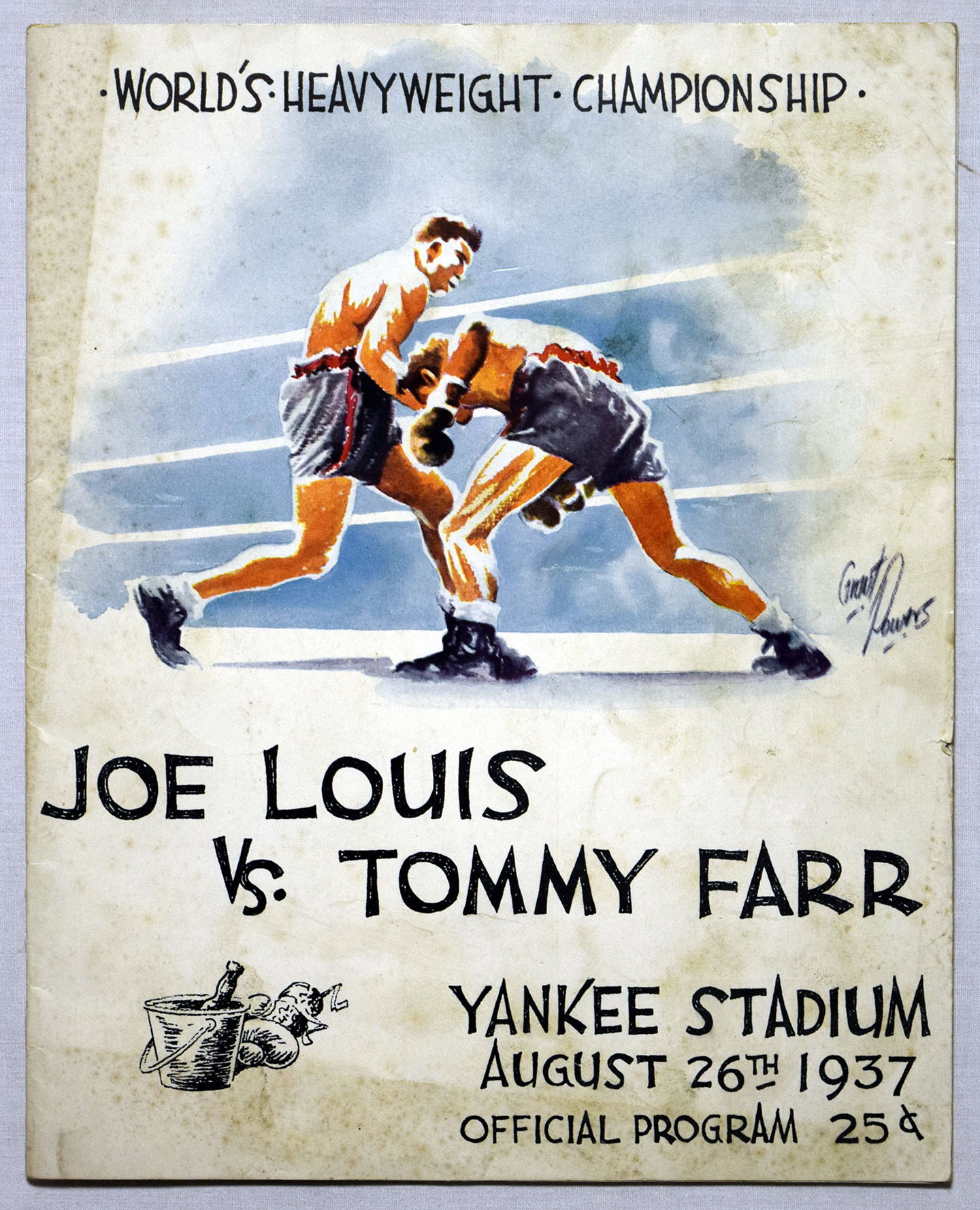 Clean Sweep Auctions - Search - BOXING MEMORABILIA