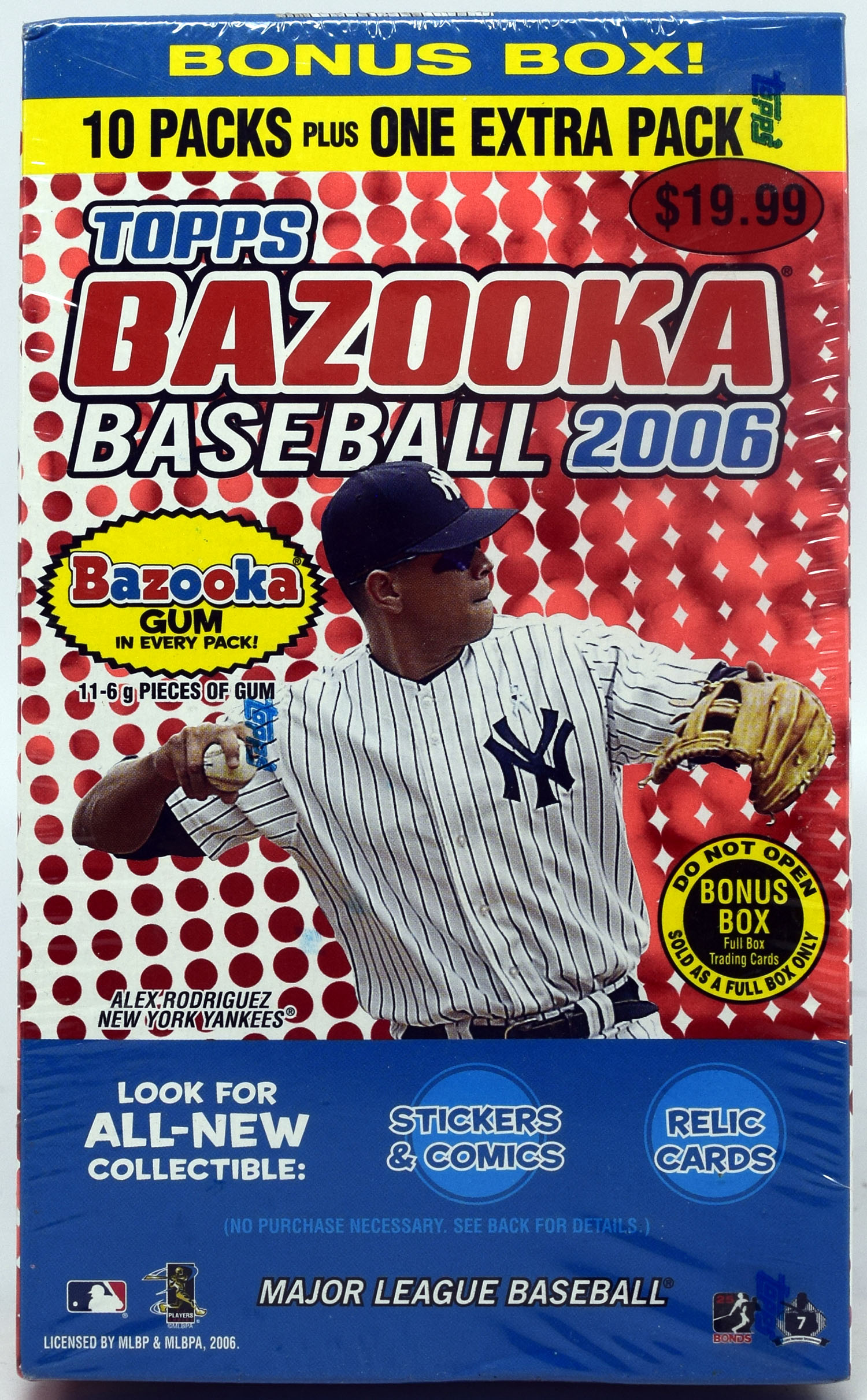 Clean Sweep Auctions Item: 848258 -- 2006 Topps Bazooka Sealed Blaster Box