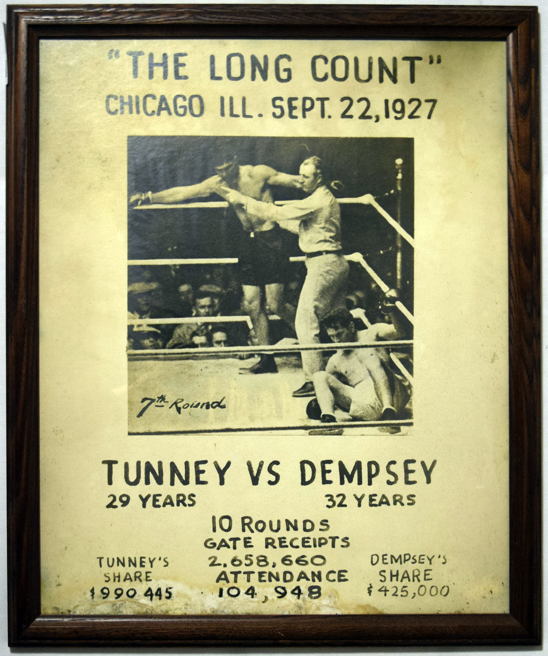 Clean Sweep Auctions - Search - BOXING MEMORABILIA