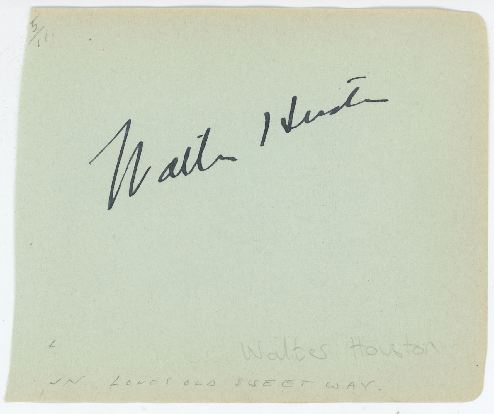 Clean Sweep Auctions - Search - Entertainment Autographs