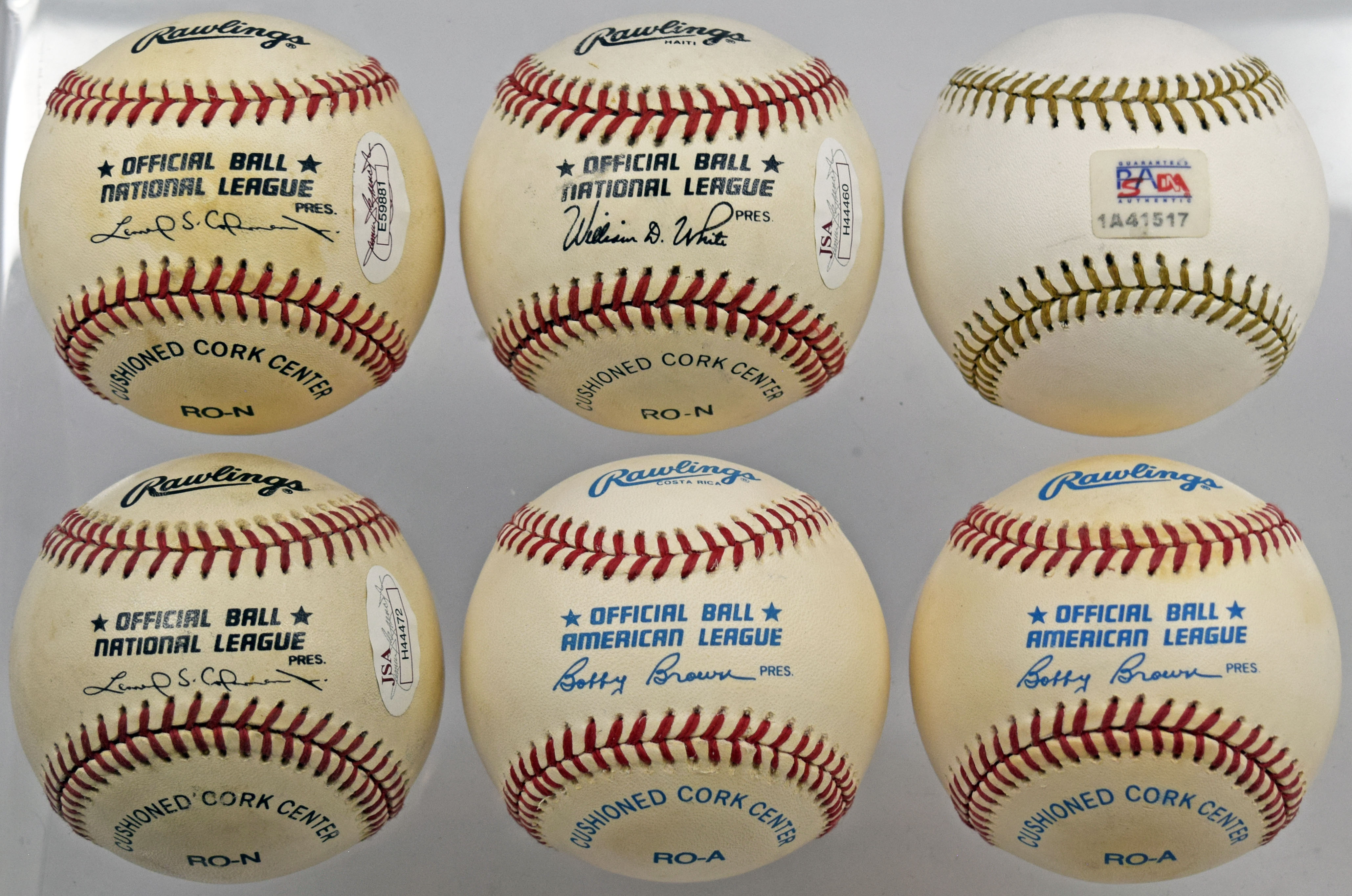 Clean Sweep Auctions - Search - Single Signed Baseballs
