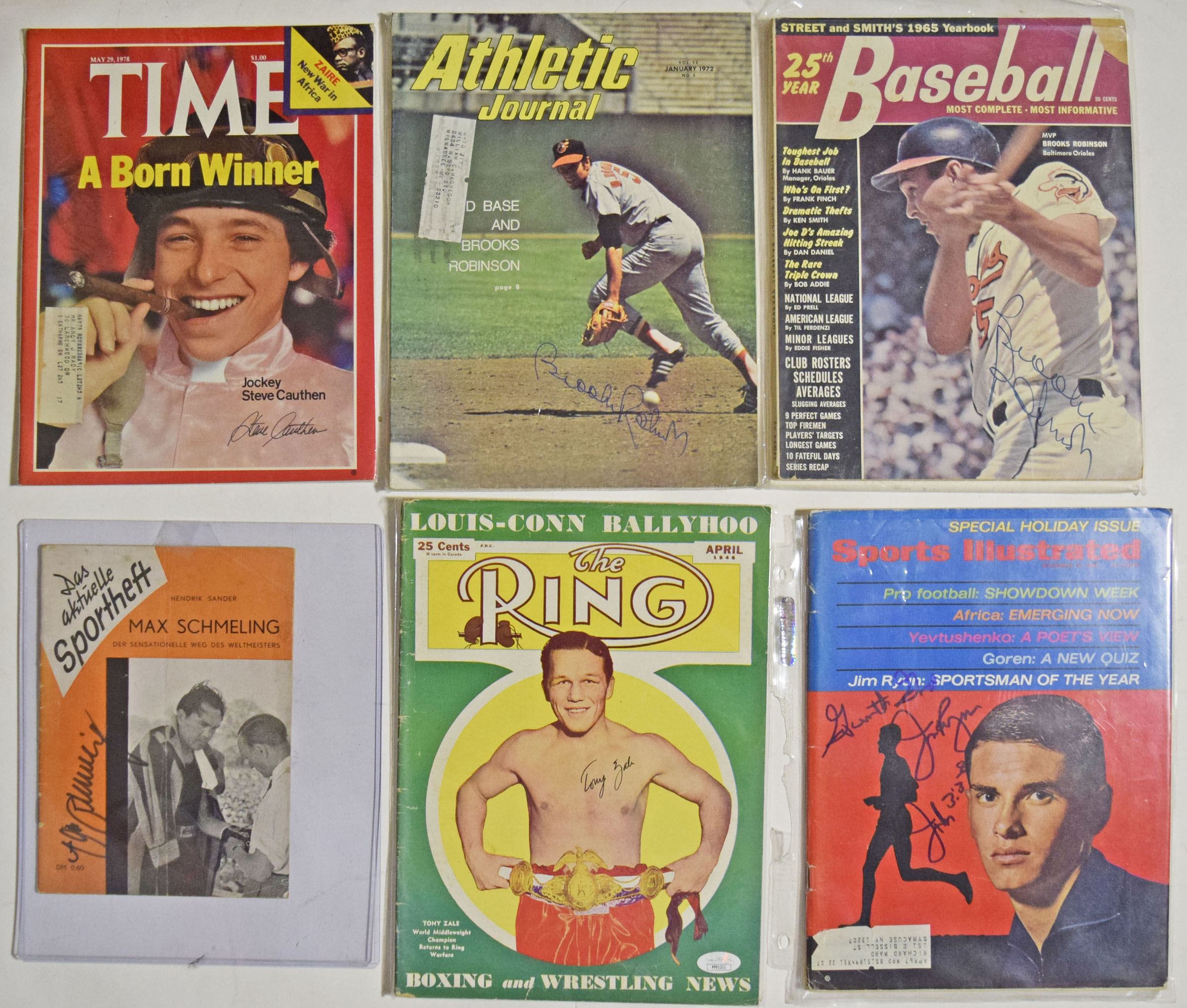 Clean Sweep Auctions - Search - BOXING MEMORABILIA