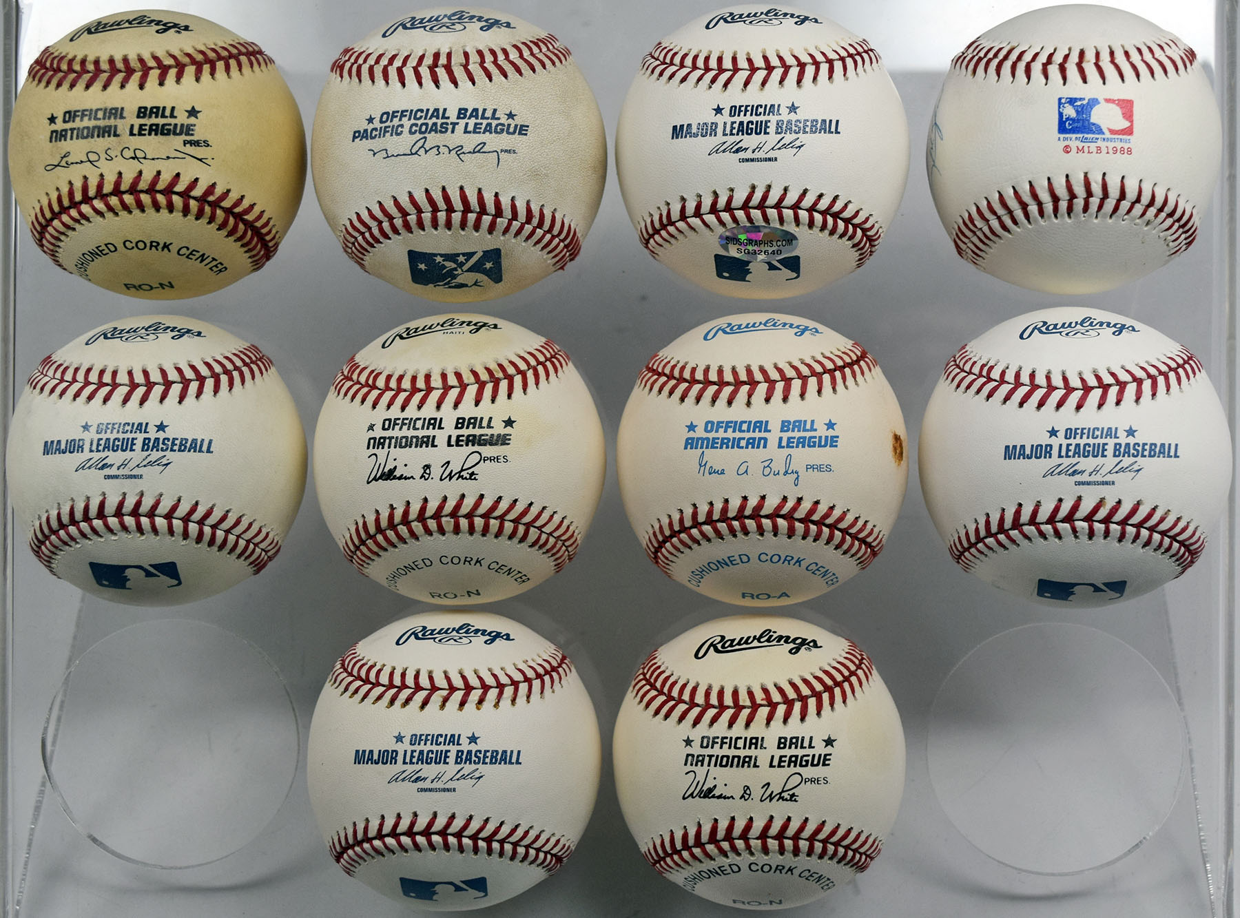 Clean Sweep Auctions - Search - Single Signed Baseballs
