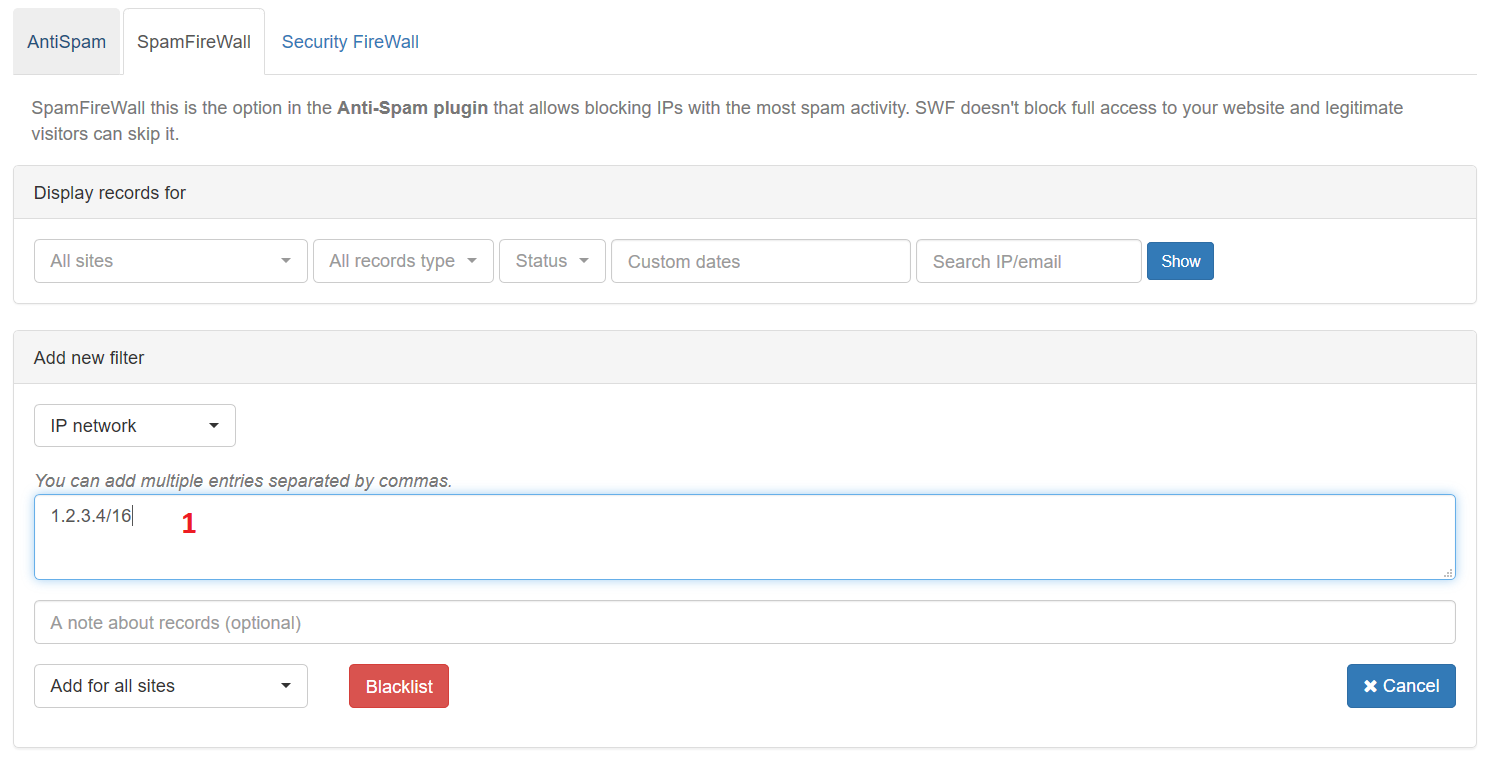 How to block any IP Network with CleanTalk SpamFireWall and Anti-Spam ...
