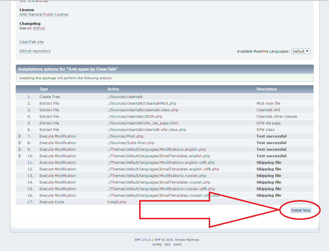 How to install the CleanTalk Anti-Spam module in Simple Machines Forum ...