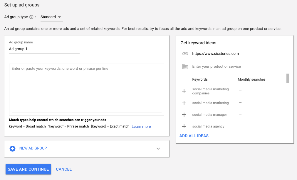 How to Create a Google Adwords Search Campaign that Matches Your Small ...