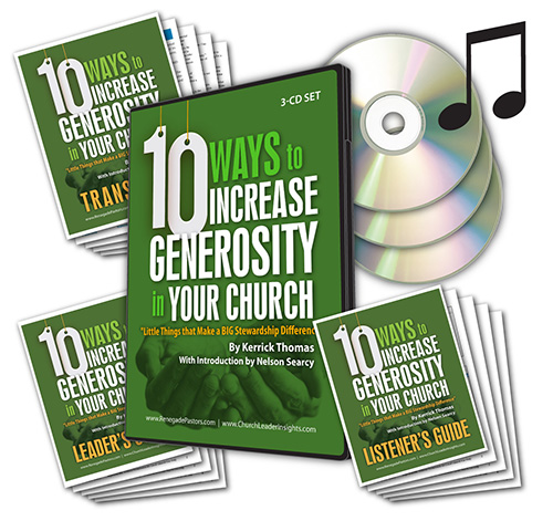New Resource – 10 Ways to Increase Generosity in Your Church | Church ...