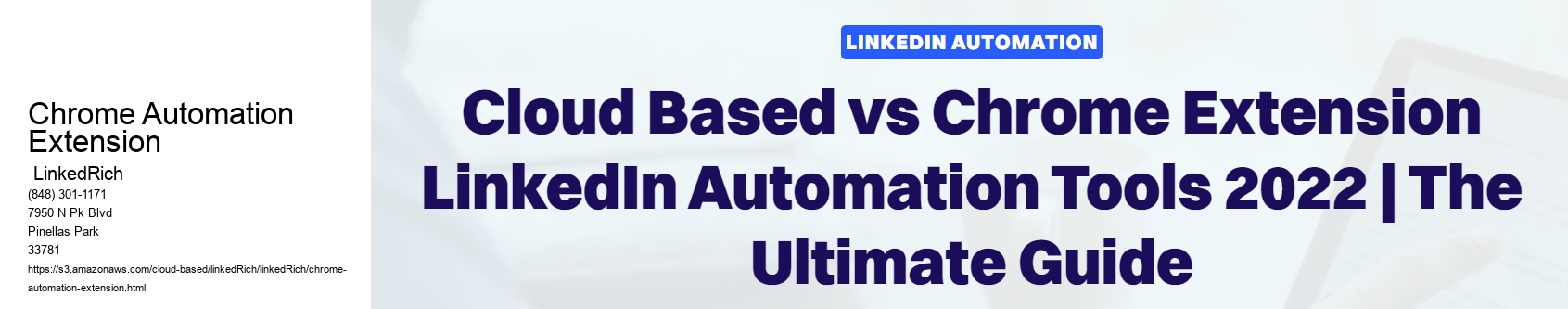 Chrome Automation Extension