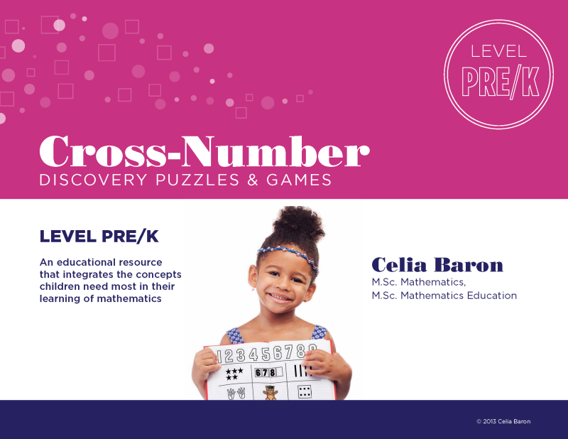 Cross Number Discovery Puzzles & Games: Pre/Kindergarten (Book) | Math ...