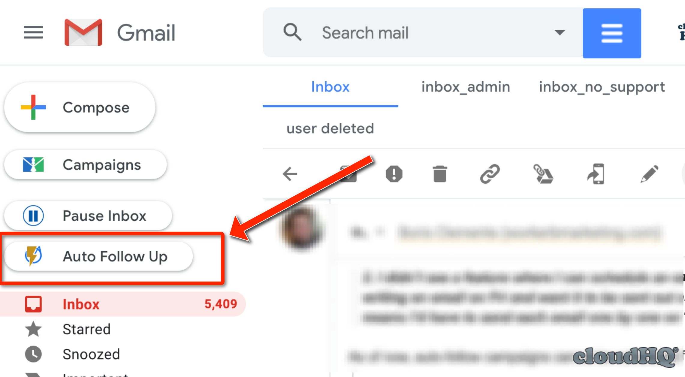 How to create a campaign with automatic follow-ups – cloudHQ Support