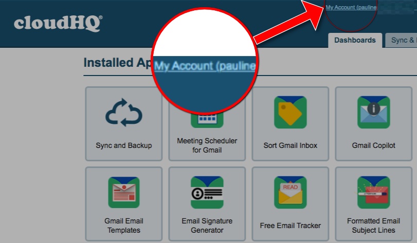 How to access cloudHQ account and invoices – cloudHQ Support