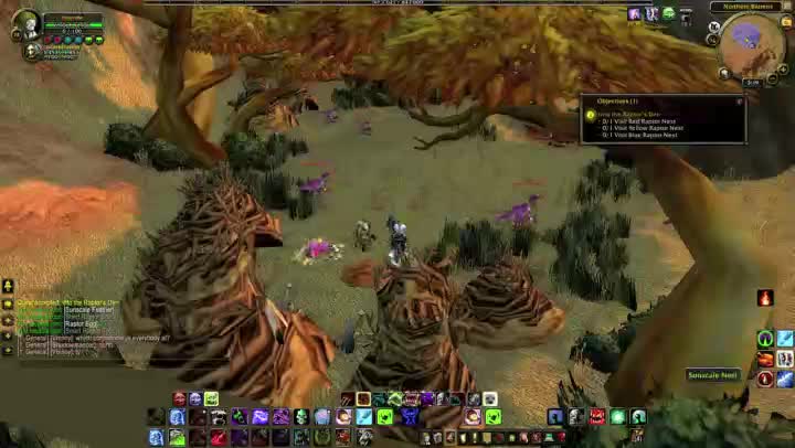 Video: How to Get to the Red Raptor Nest in "WoW" | eHow