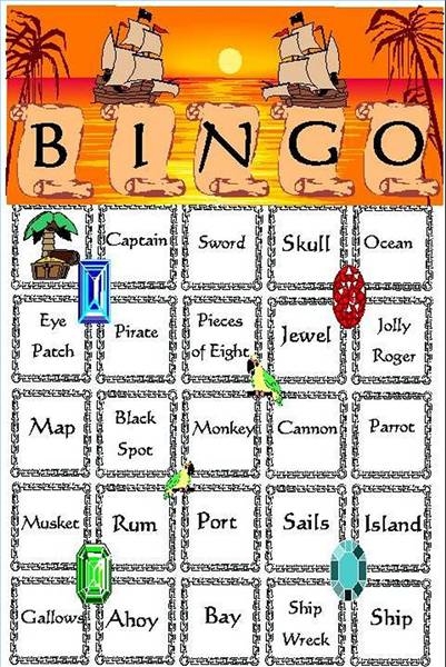 Bingo Card Ideas | Our Pastimes