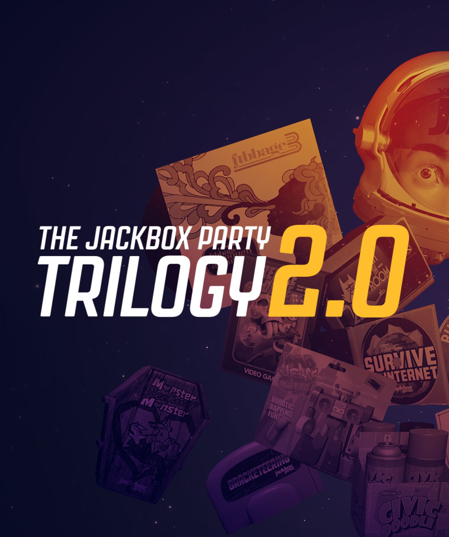 The Jackbox Party Trilogy 2.0 (Deutsch) | Jackbox Games