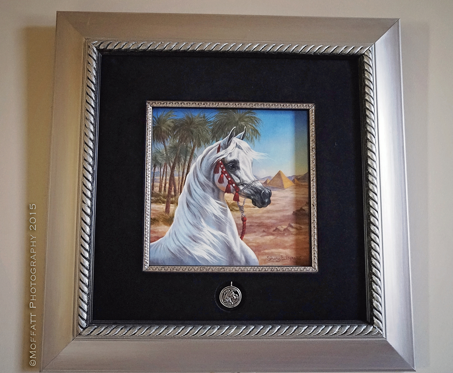 #7 Sherry B. Akers 26 ¾” x 26 ¾” :: DeShazer.com - Straight Egyptian ...