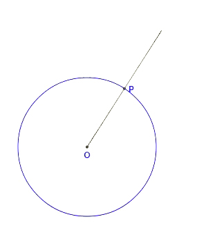 Constructing a Tangent to a Circle