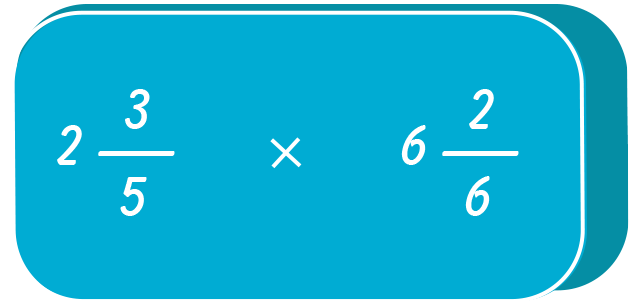 Multiply Mixed Numbers