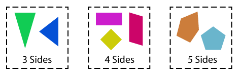 Sorting Shapes by Type and Count Assignment