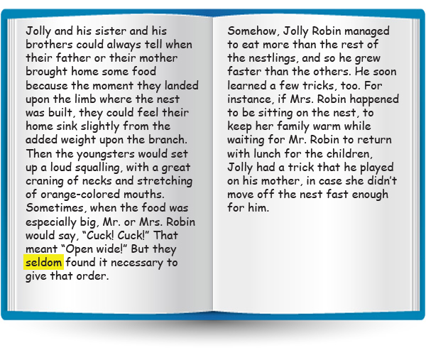 Reading: Jolly Robin