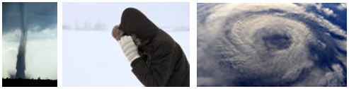 Tornadoes, Hurricanes, and Blizzards