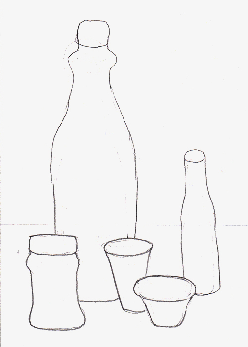 Drawing Objects for a Still Life Picture