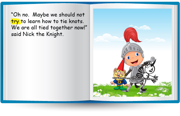 Story: The Knight and the Gnat Try Something New