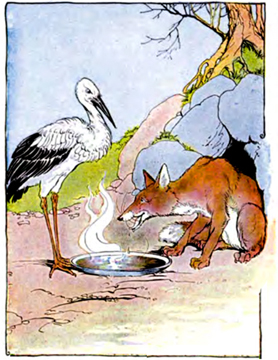 The Fox and the Stork