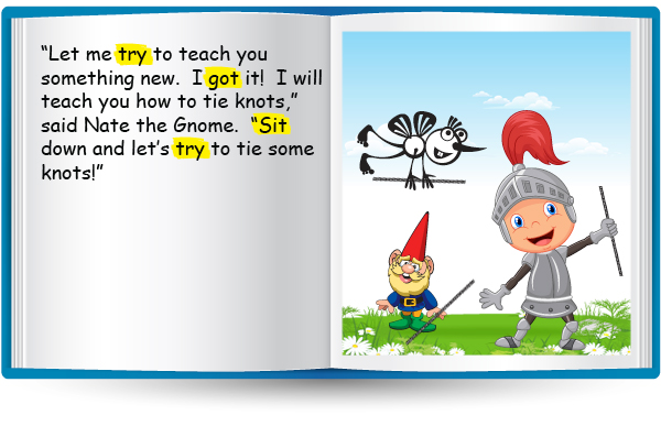 Story: The Knight and the Gnat Try Something New