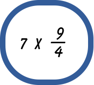 Multiplying by Improper Fractions
