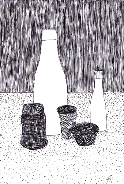 Using Lines to Create a Still Life